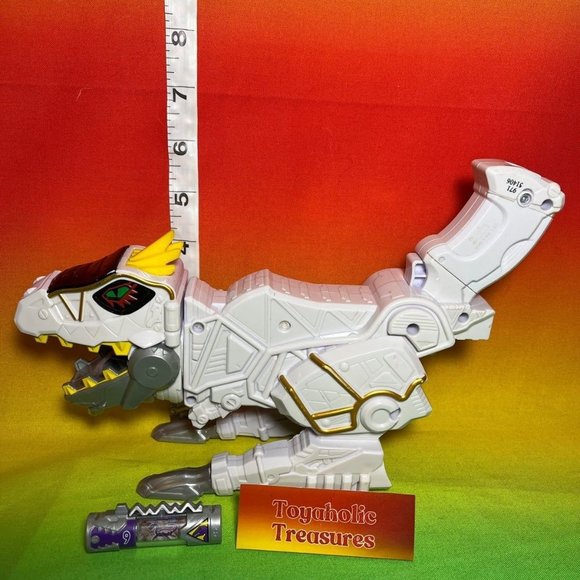 Bandai Namco | Toys | Power Rangers Dino Charge Limited Edition White ...